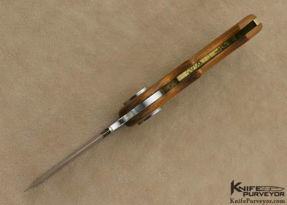 Ray Appleton Custom Knife Circa 1985 10 Position Button Lock Folder ...