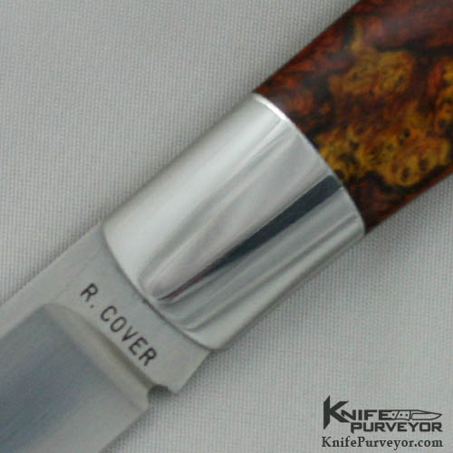 Ray Cover Custom Knife Desert Ironwood Slipjoint - Knife Purveyor