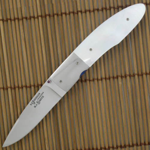 S.R. Johnson & Michael J Smith Custom Knife: Collaboration Mother of ...