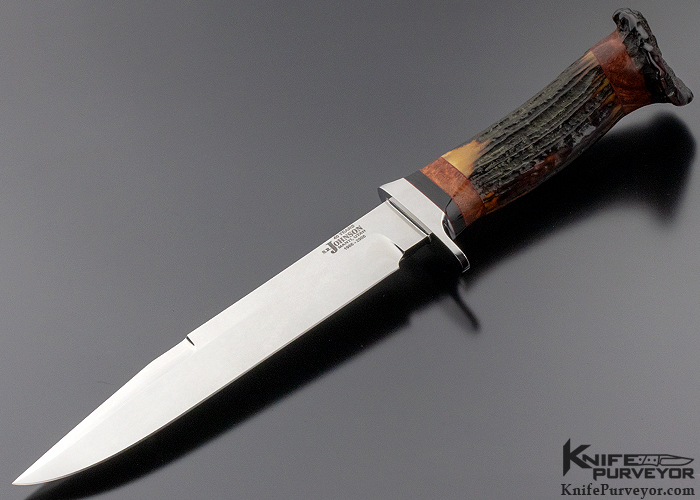 SR Johnson Custom Knife 40th Anniversary Extended Chute - Knife Purveyor