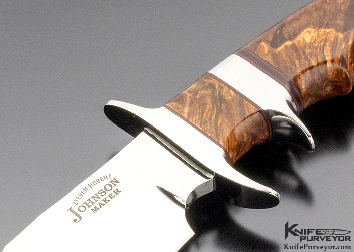 SR Johnson Custom Knife Ironwood One of a Kind Nelson Cooper Sub-Hilt ...
