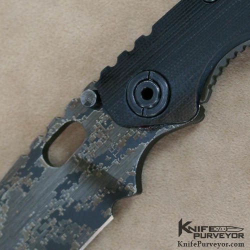 Strider Custom Knife SNG CC Black G-10 w/ Digi Cam Pattern - Knife Purveyor