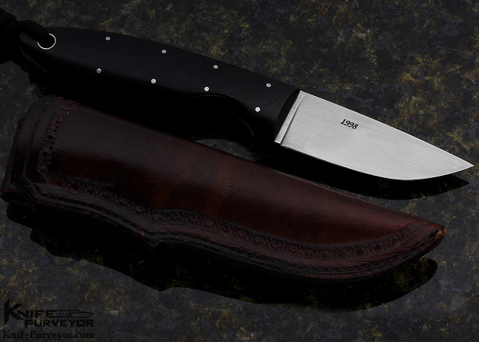Tim Hancock Custom Knife MS 1998 Micarta 3 Finger Friends Knife - Knife ...
